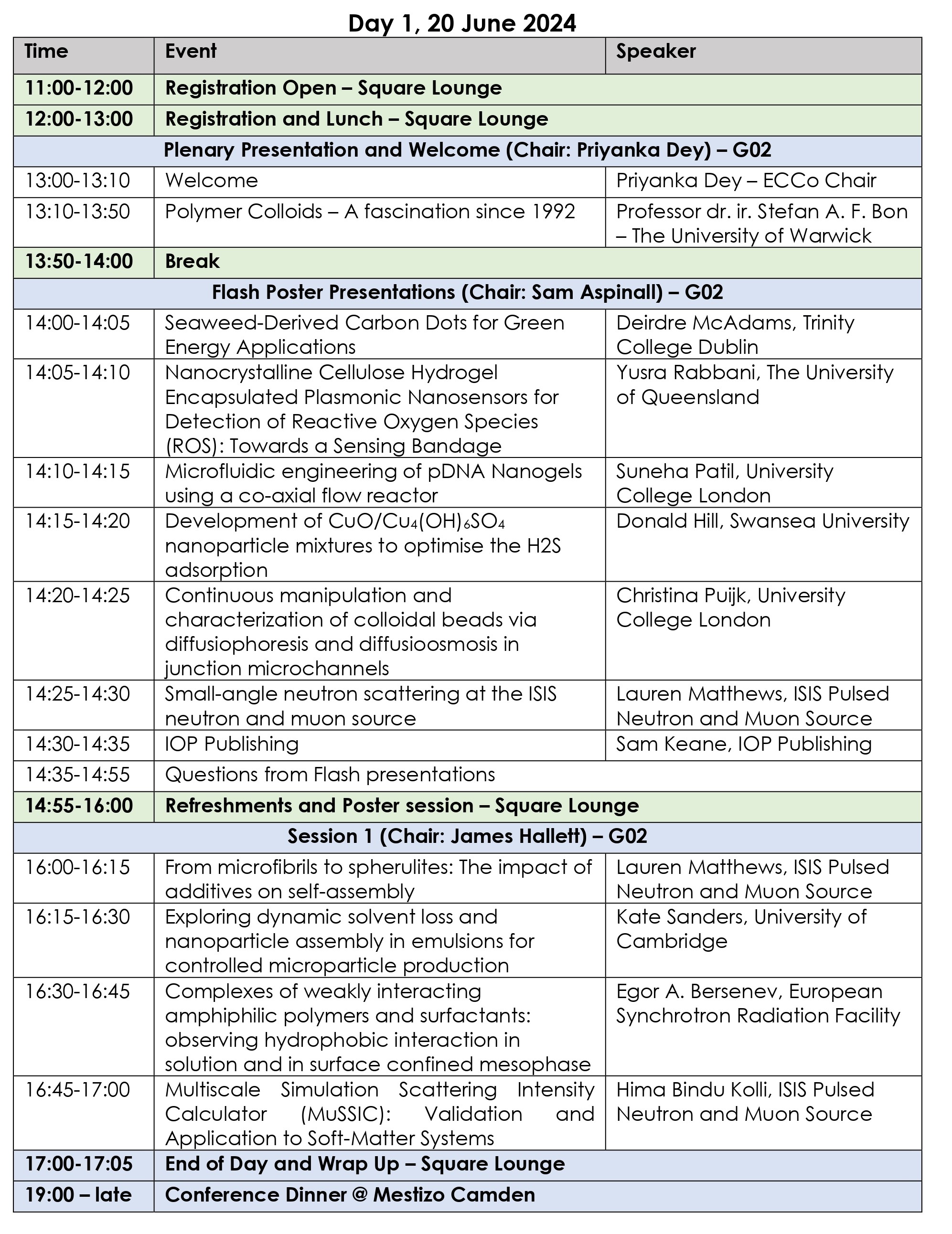 ECCo 2024 Conference details
